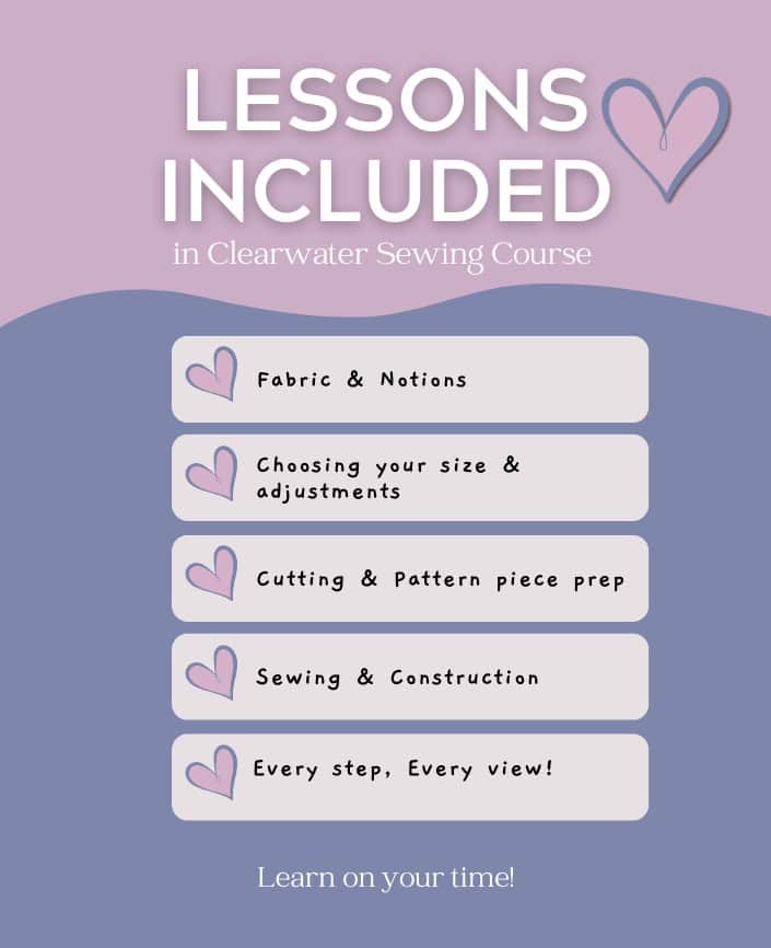 Clearwater Summer Essentials Course - Love Notions Sewing Patterns