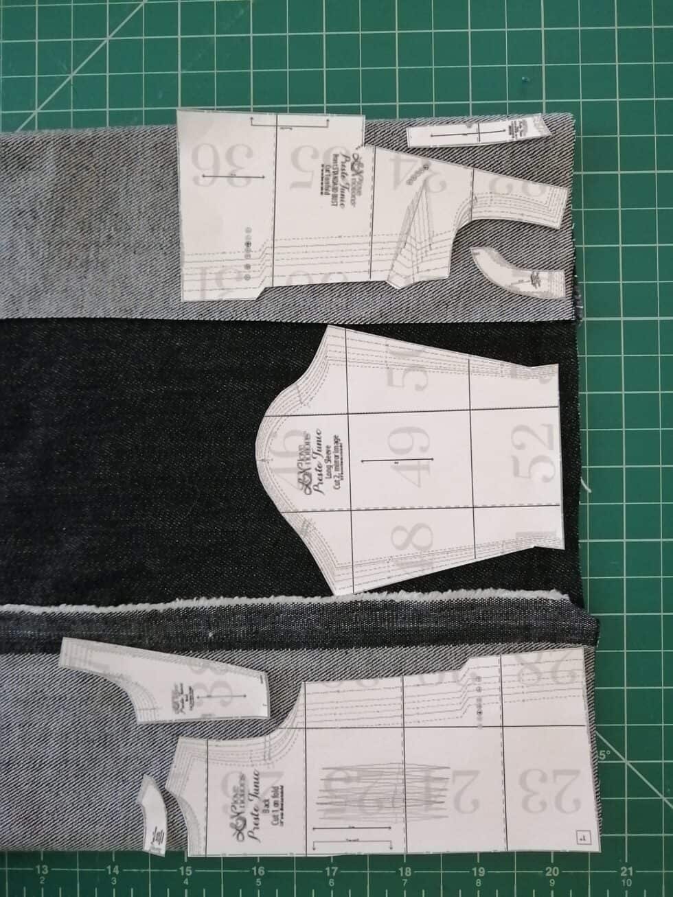 Save Fabric! How to cut smart + Sewing Presto Tunic - Love Notions ...