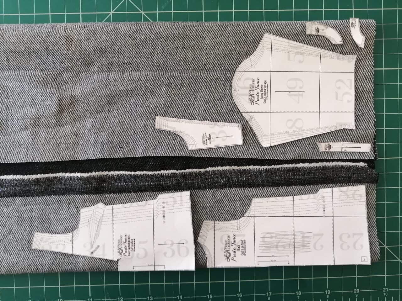 Save Fabric! How to cut smart + Sewing Presto Tunic - Love Notions ...