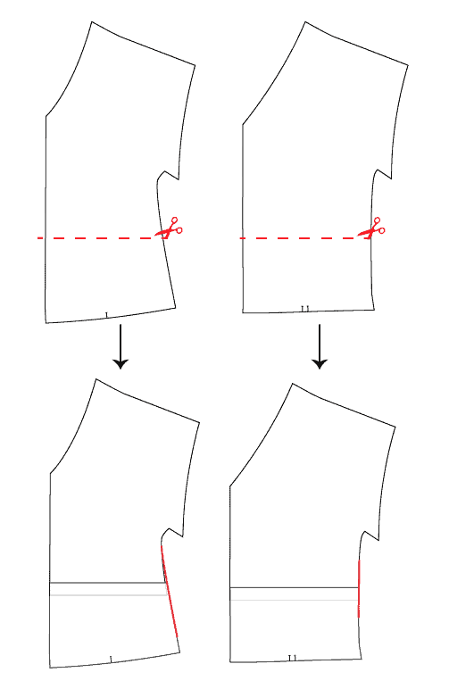 How to Lengthen or Shorten Patterns - Love Notions Sewing Patterns How to Lengthen or Shorten Patterns - Love Notions Sewing Patterns