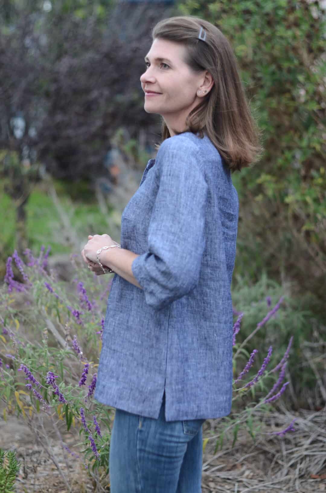 Save Fabric! How to cut smart + Sewing Presto Tunic - Love Notions ...