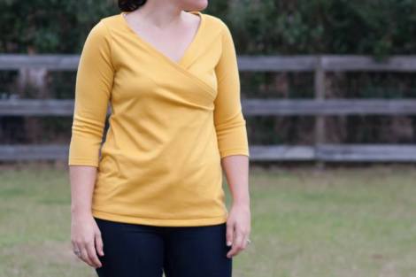 Willow Wrap Top - Love Notions Sewing Patterns