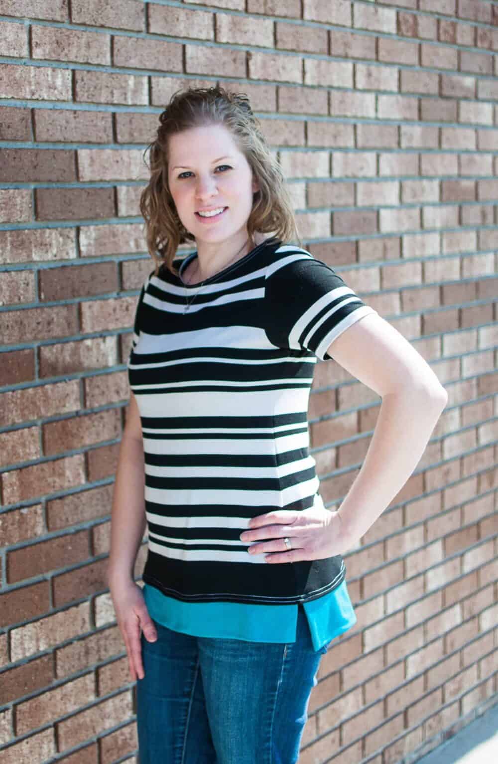 Ladies top sewing pattern by Love Notions.