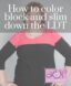 Learn how to color block a sewing pattern with this tutorial.