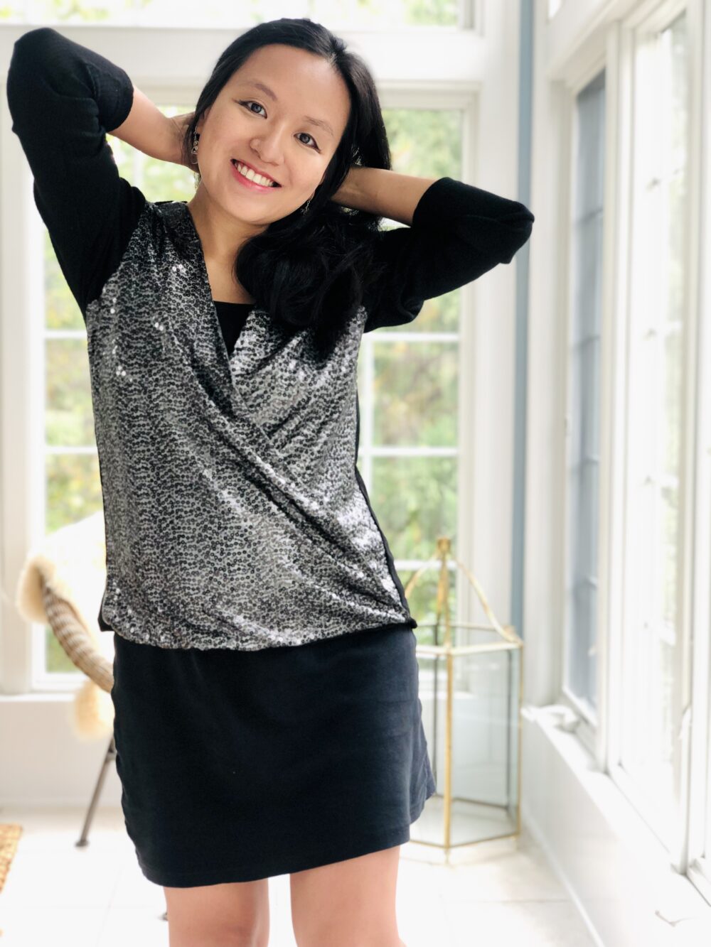 How to Sew with Sequins - Love Notions Sewing Patterns