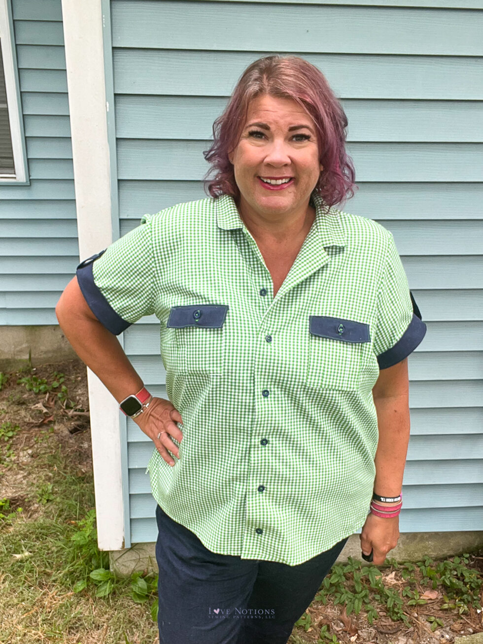 Band Camp Shirt - Love Notions Sewing Patterns