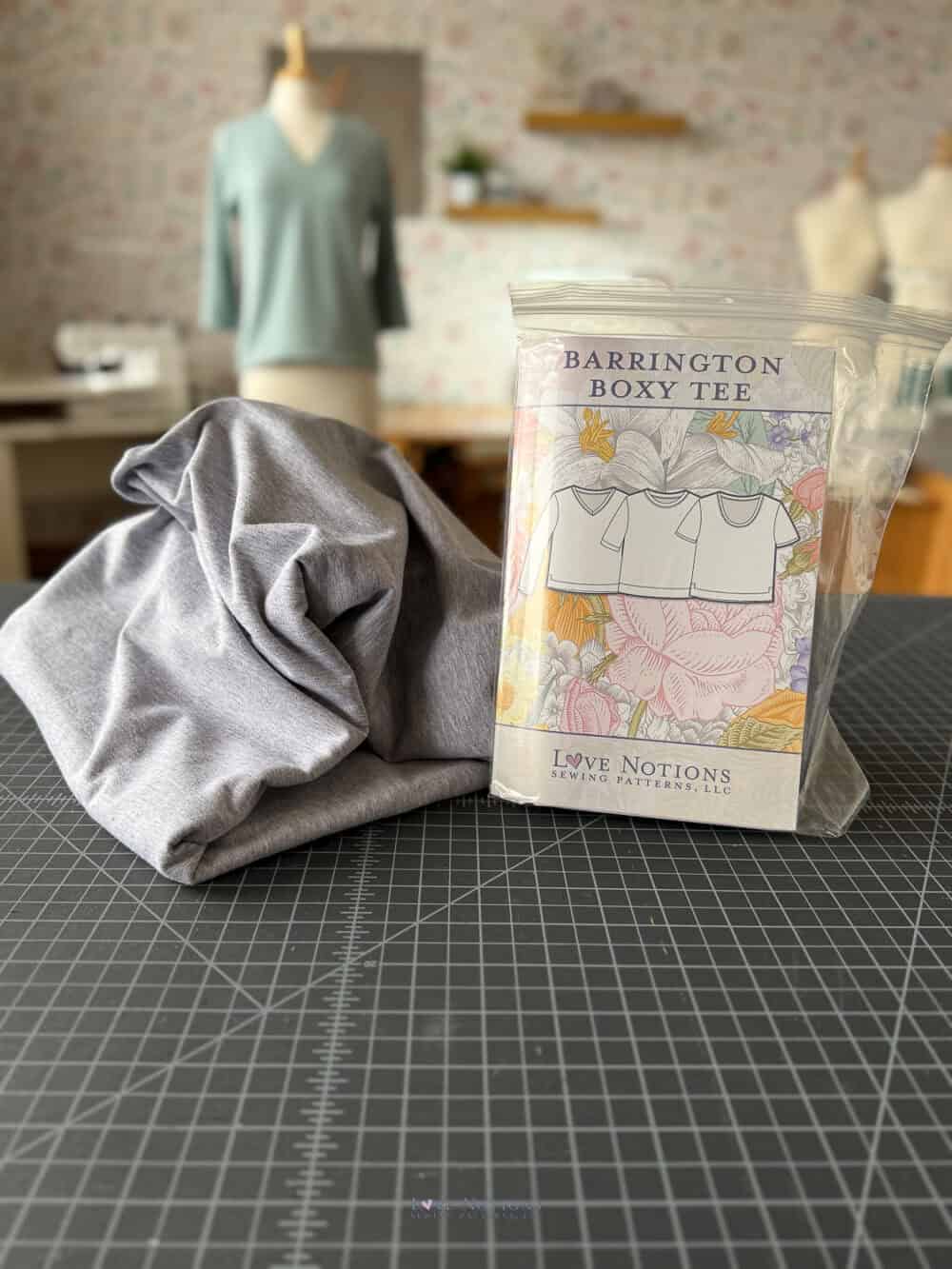 Barrington + Gray Jersey Kit - Love Notions Sewing Patterns