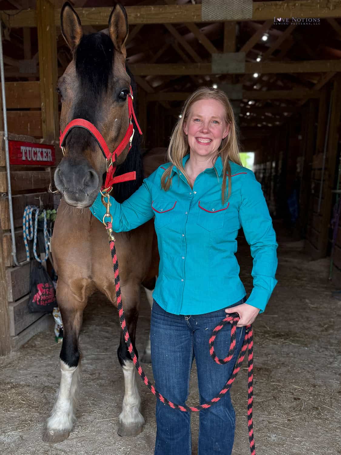Bluegrass Buttondown Shirt and Dress - Love Notions Sewing Patterns