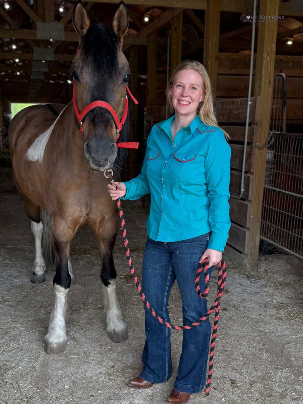 Bluegrass Buttondown Shirt and Dress - Love Notions Sewing Patterns