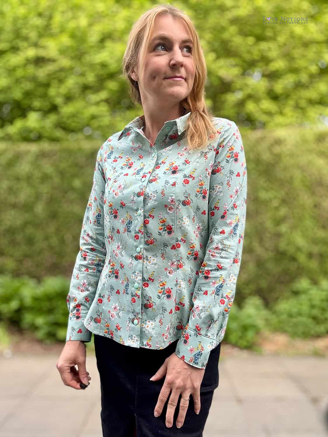 Bluegrass Buttondown Shirt and Dress - Love Notions Sewing Patterns