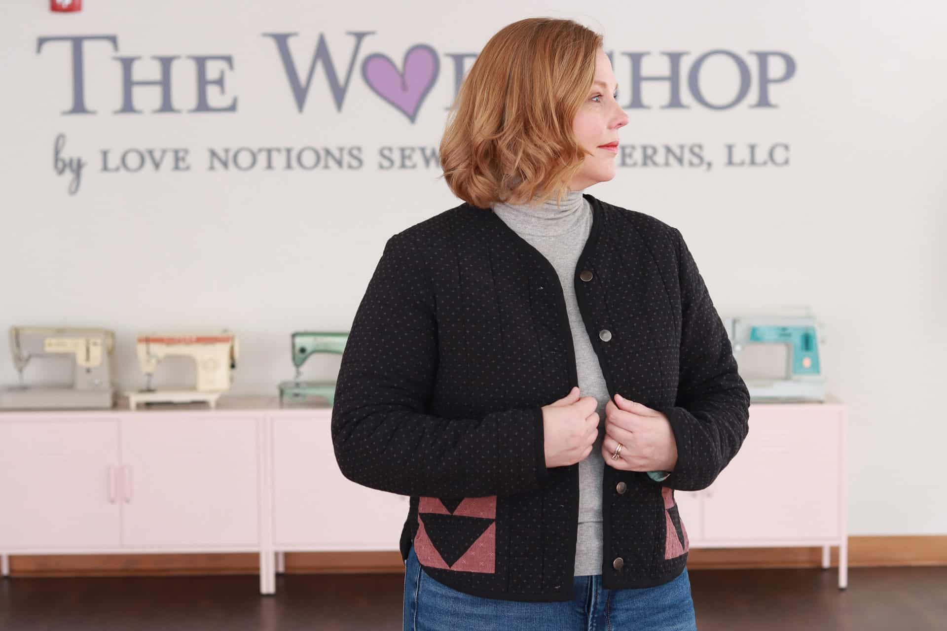 Coda Quilted Coat - Love Notions Sewing Patterns