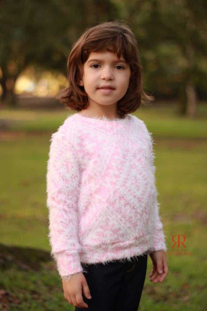 Sloane Sweater for Girls - Love Notions Sewing Patterns