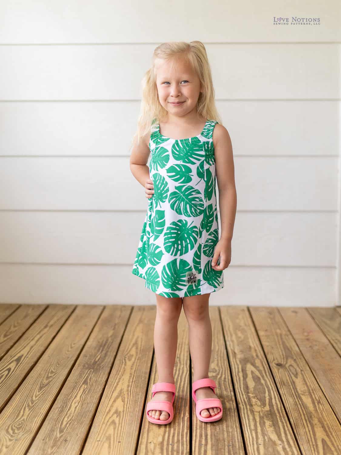 Girls’ Clearwater Summer Essentials - Love Notions Sewing Patterns