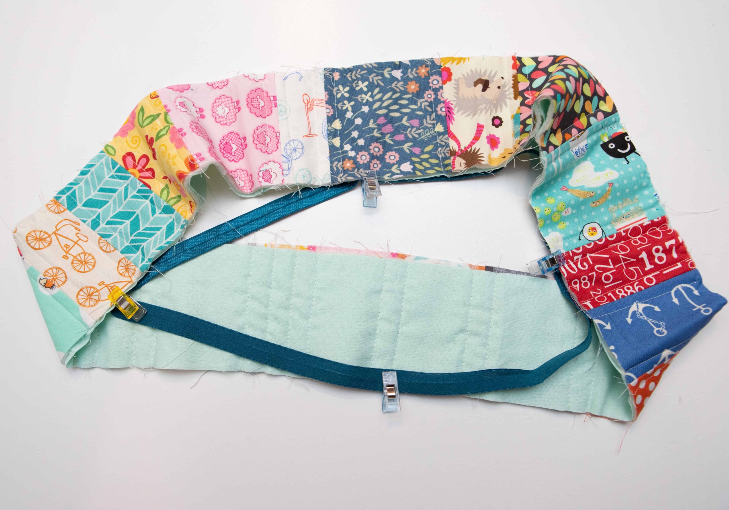 Scrap busting: Steering Wheel Cover - Love Notions Sewing Patterns