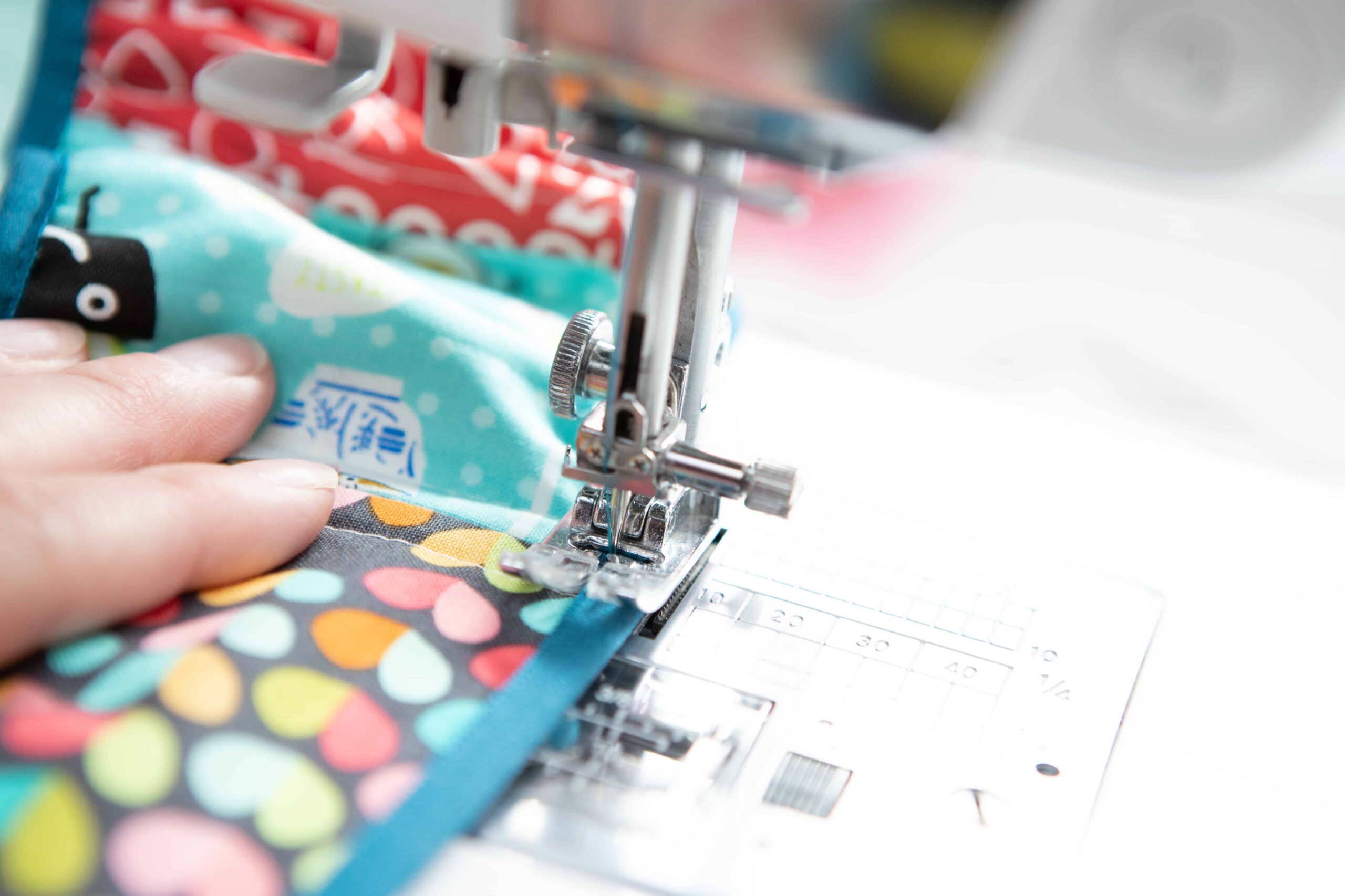 Scrap busting: Steering Wheel Cover - Love Notions Sewing Patterns