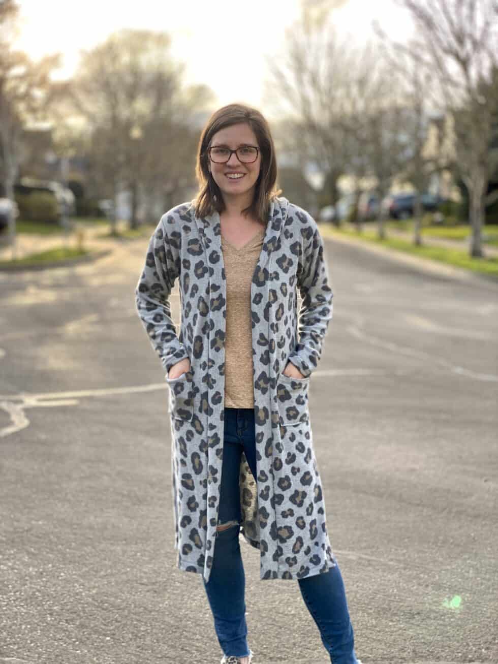 Ladies Boyfriend Cardigan - Love Notions Sewing Patterns