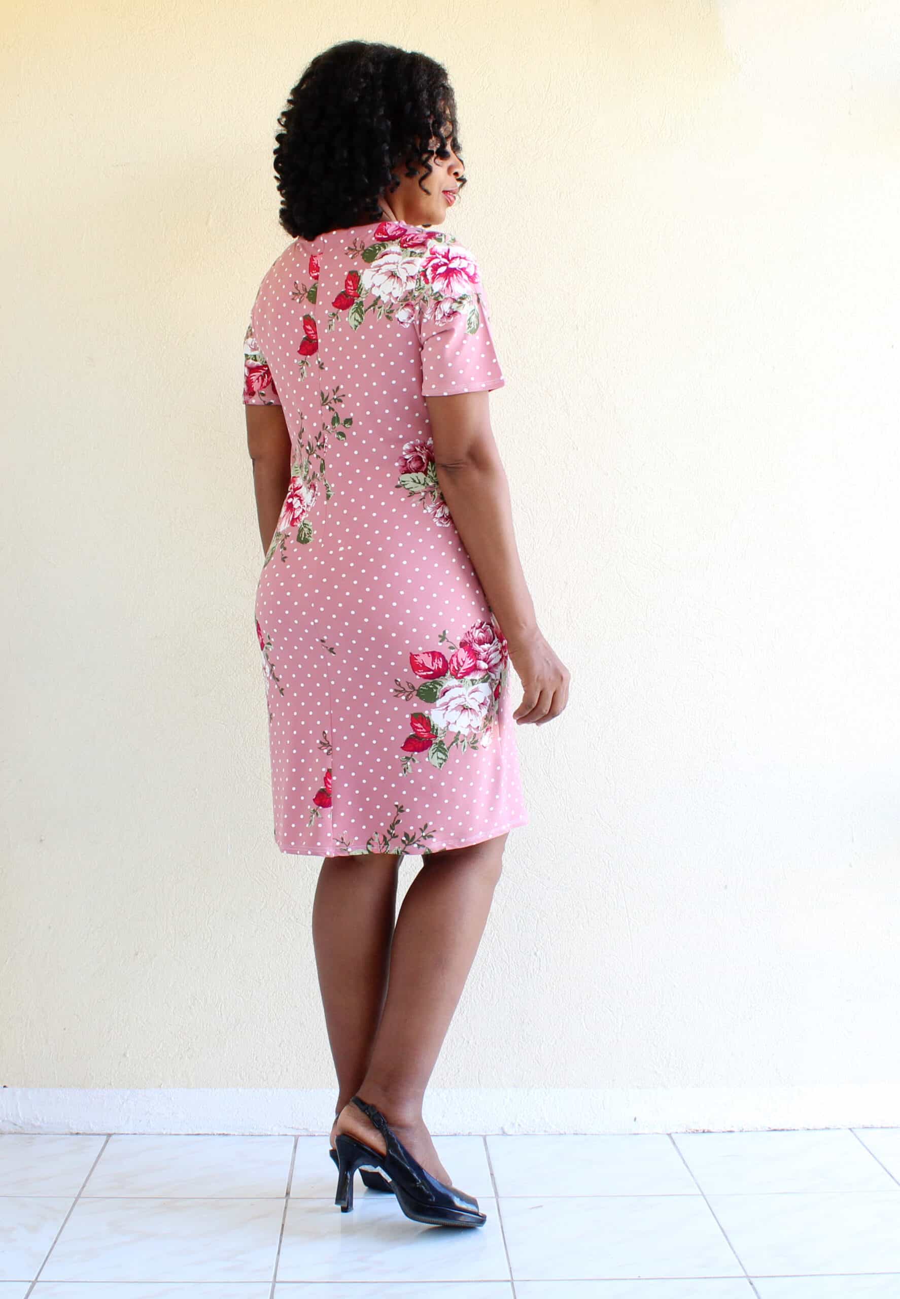 Knit sheath dress sewing pattern. Print and download it today.