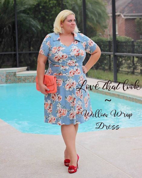 Love that Look – Willow Wrap Dress - Love Notions Sewing Patterns