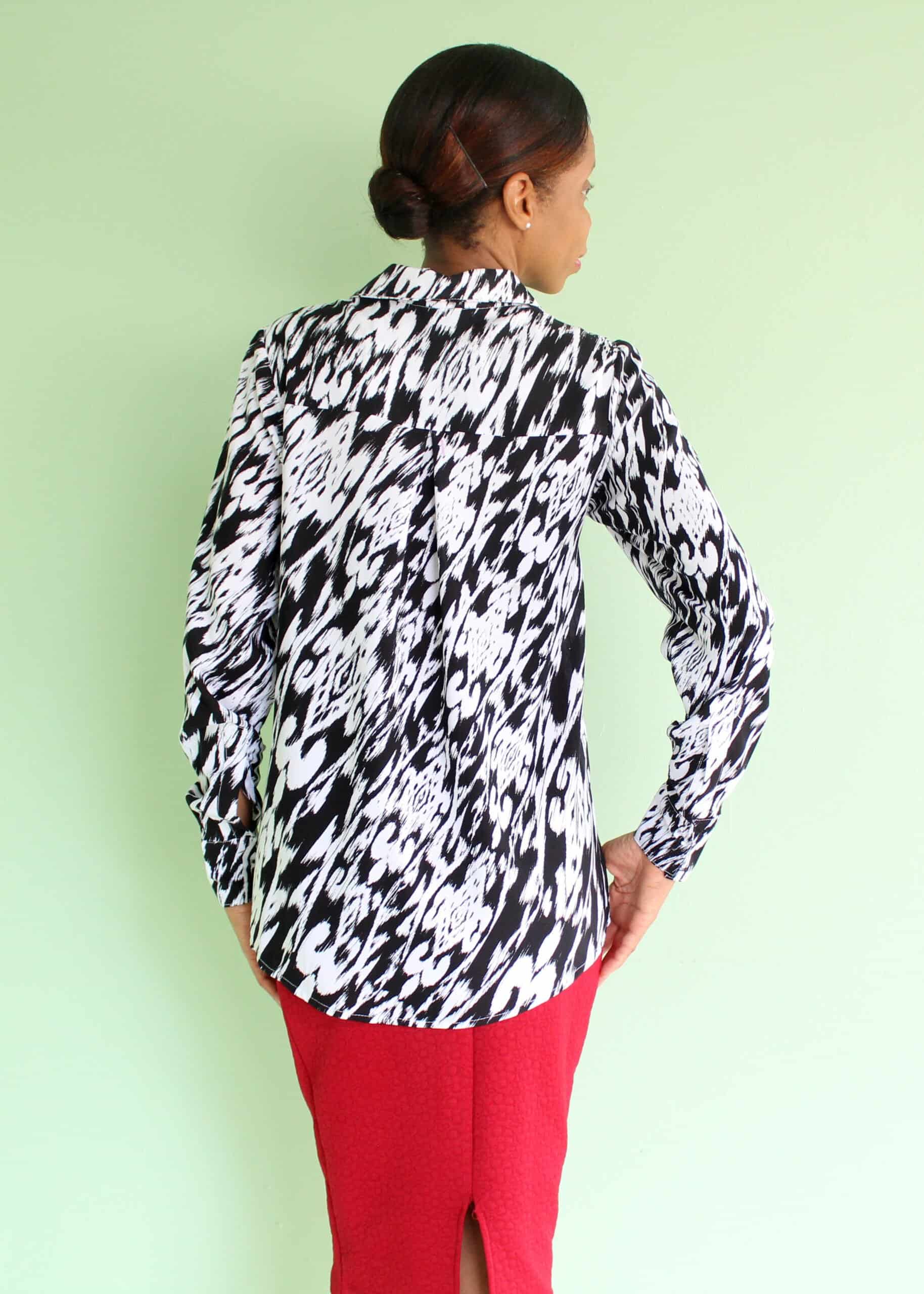 Aria Button Down Shirt, Tunic & Dress - Love Notions Sewing Patterns