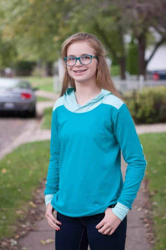 Sloane Sweater for Girls - Love Notions Sewing Patterns