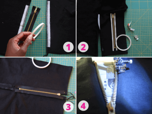 How to Sew a Zipper - Love Notions Sewing Patterns