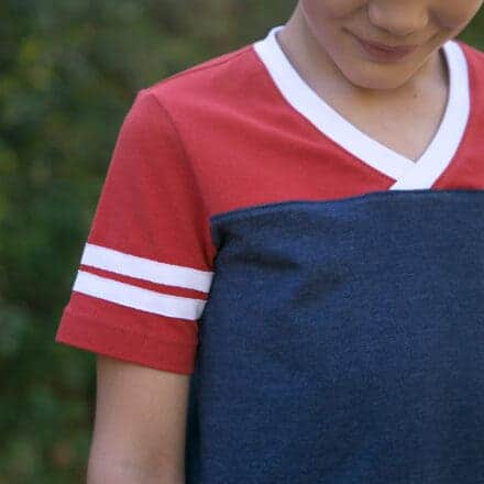 Kids' Game Day Jersey - Love Notions Sewing Patterns