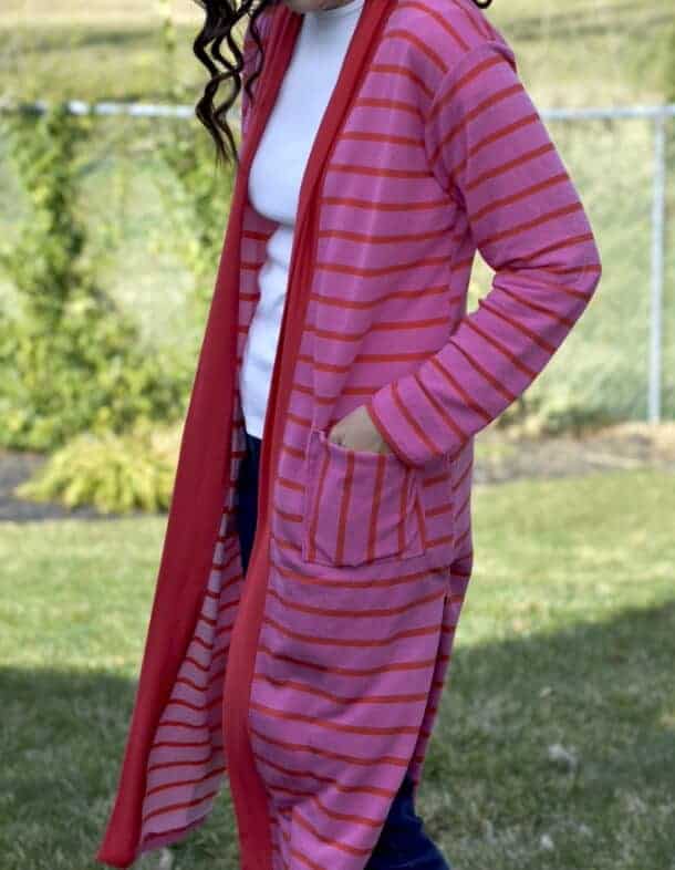 Ladies’ Boyfriend Cardigan - Love Notions Sewing Patterns