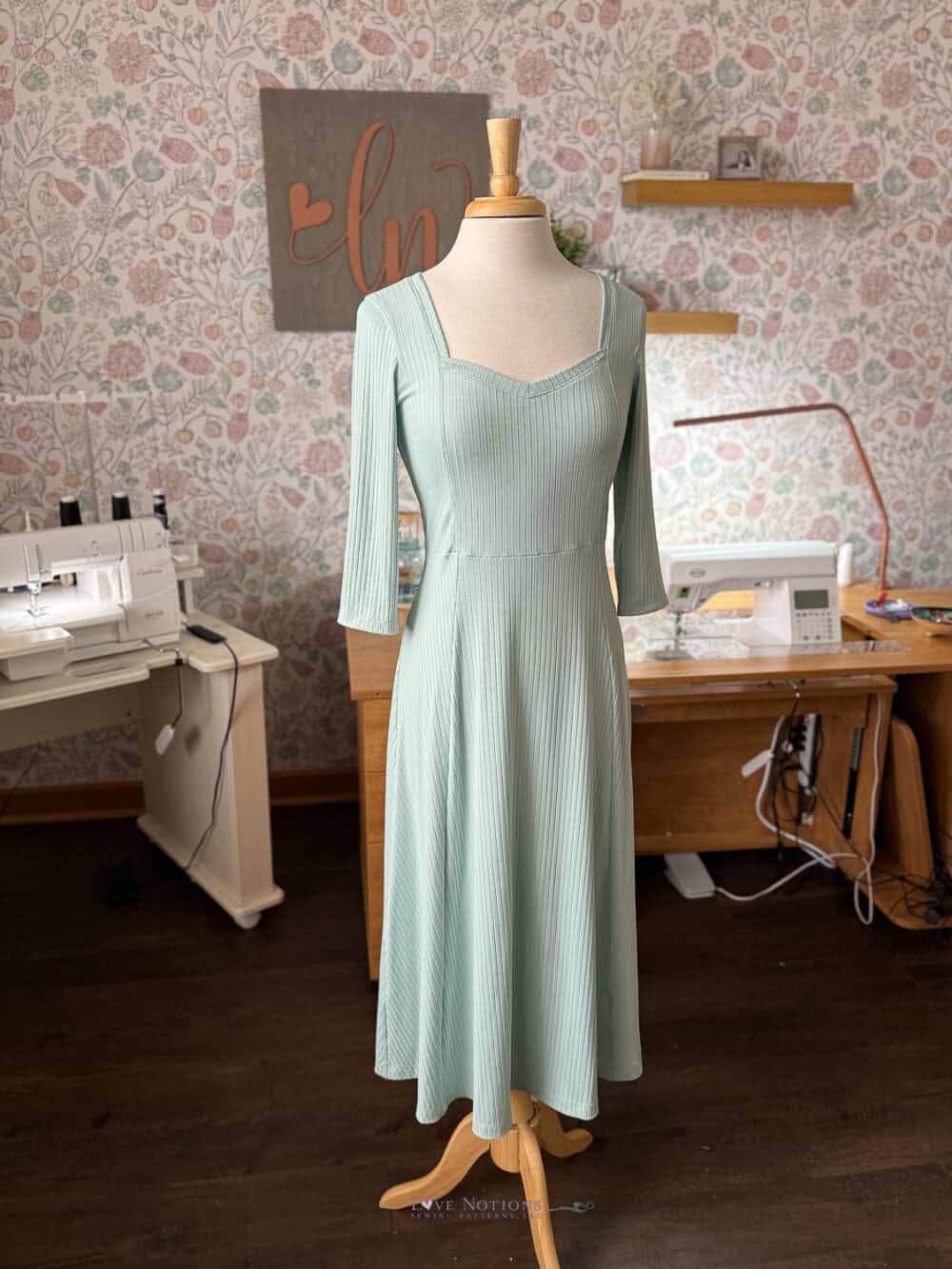 Lenox + Mint Rib Knit Kit - Love Notions Sewing Patterns