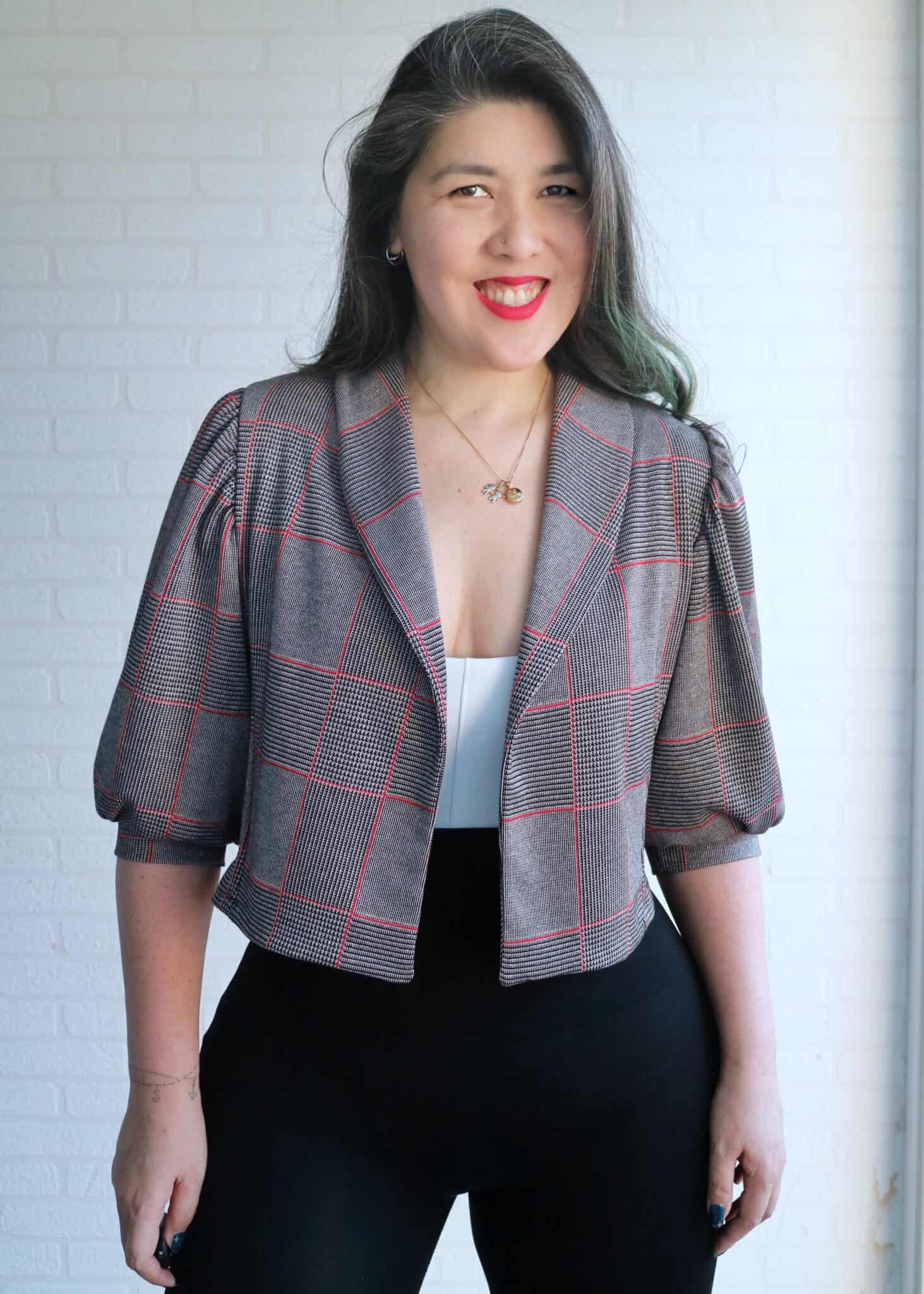Sewing How To: Puff Sleeve Hack + Metra Blazer - Love Notions Sewing ...