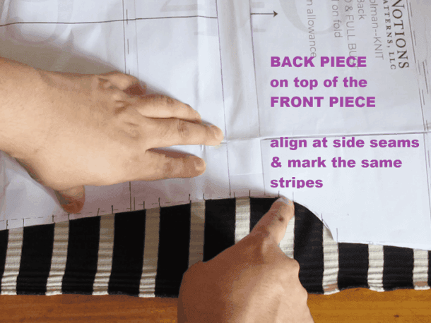 Vivace Dolman + How to Match Stripes - Love Notions Sewing Patterns