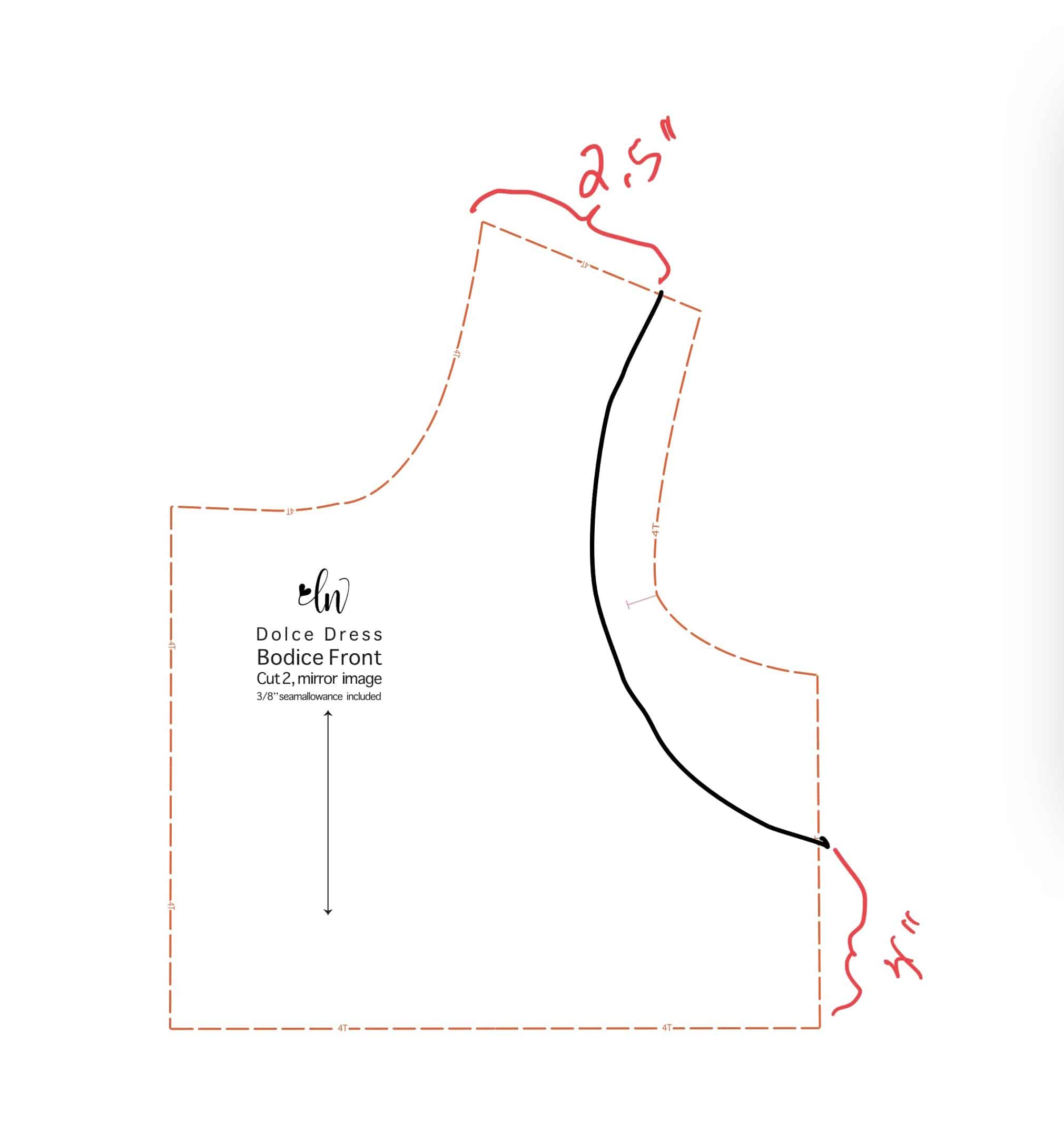 Dolce Dress Pinafore - Love Notions Sewing Patterns