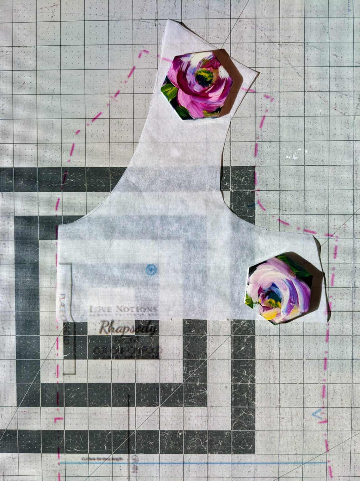 How to sew the (woven) Rhapsody Blouse in a knit fabric - Love Notions ...