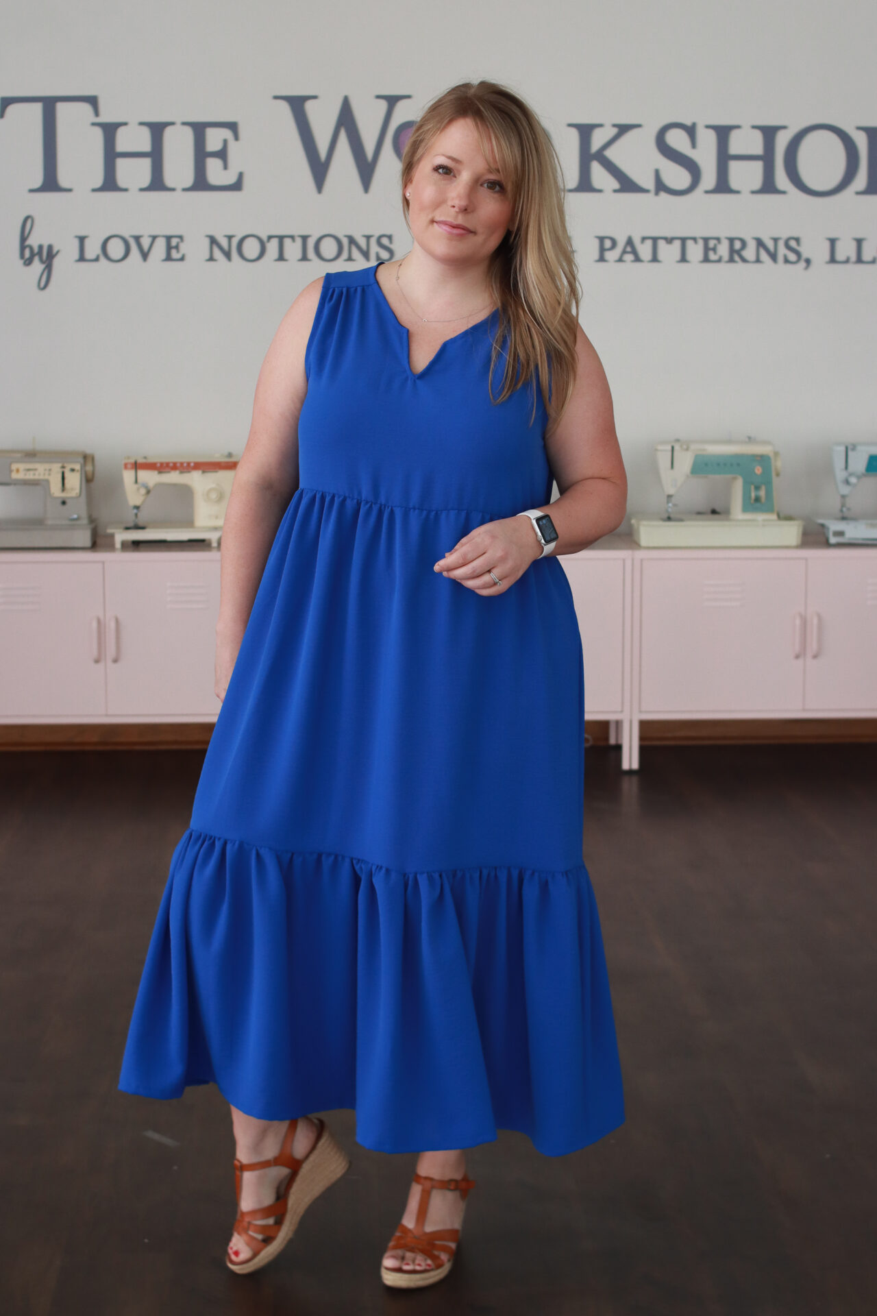 How to make a gathered and tiered skirt for Rhapsody Dress - Love ...