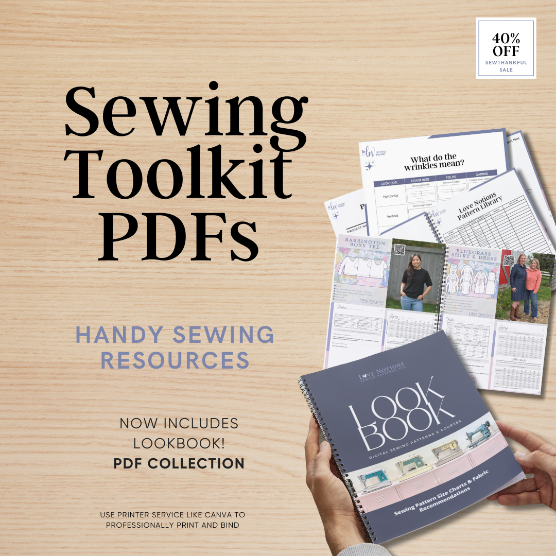 Sewing ToolKit Fall 2025 - Love Notions Sewing Patterns