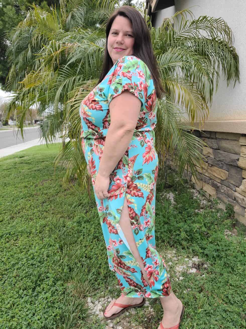 Easy Hack: How to sew Side Slits with Sunday Romper - Love Notions ...