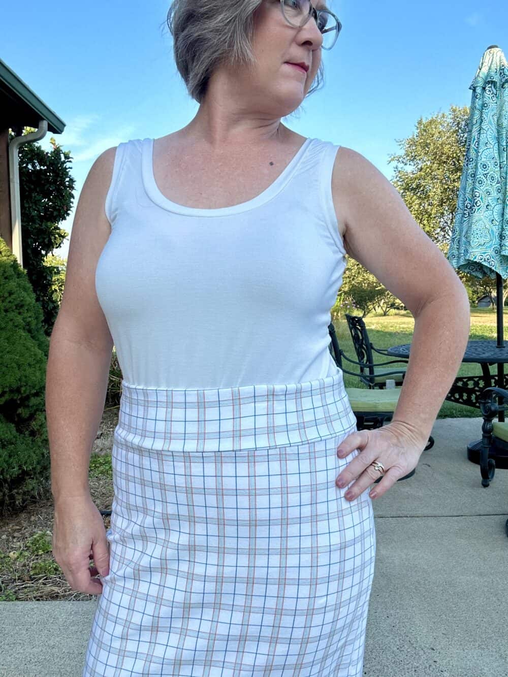 How to make a full belly adjustment – featuring Sybil Skirt - Love ...