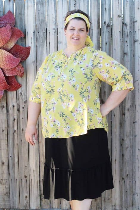 Rhapsody Blouse & Dress - Love Notions Sewing Patterns