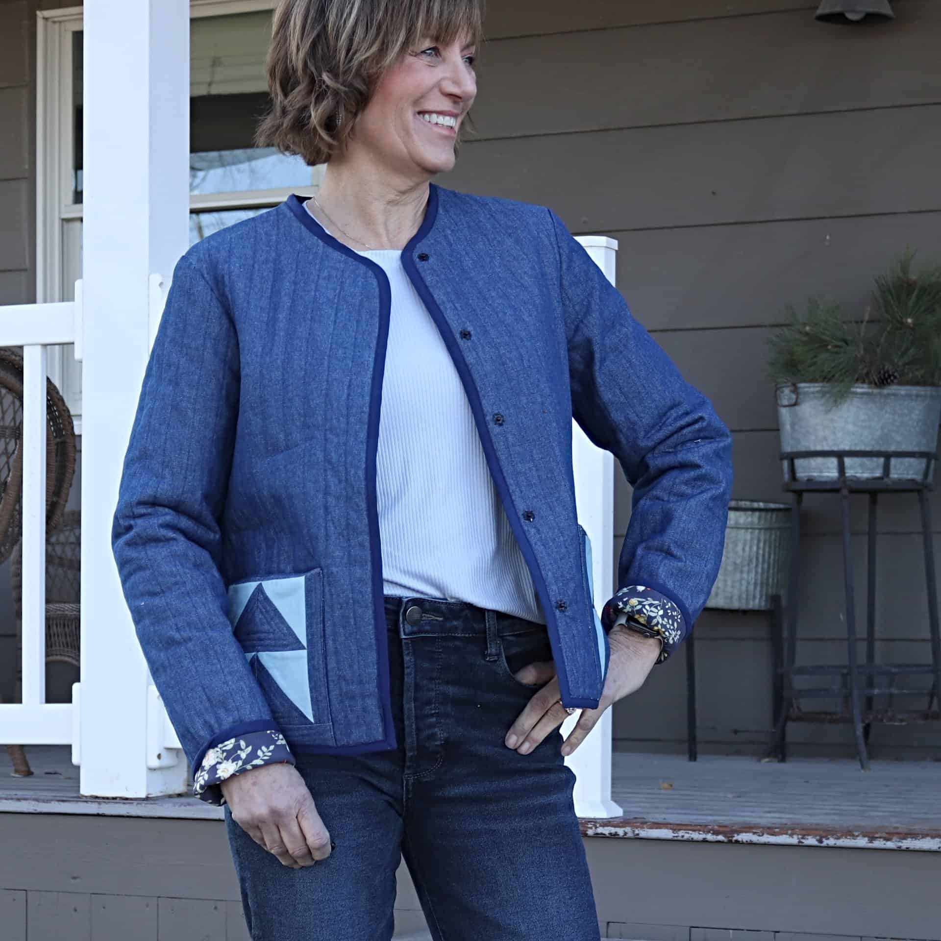 Coda Quilted Coat - Love Notions Sewing Patterns