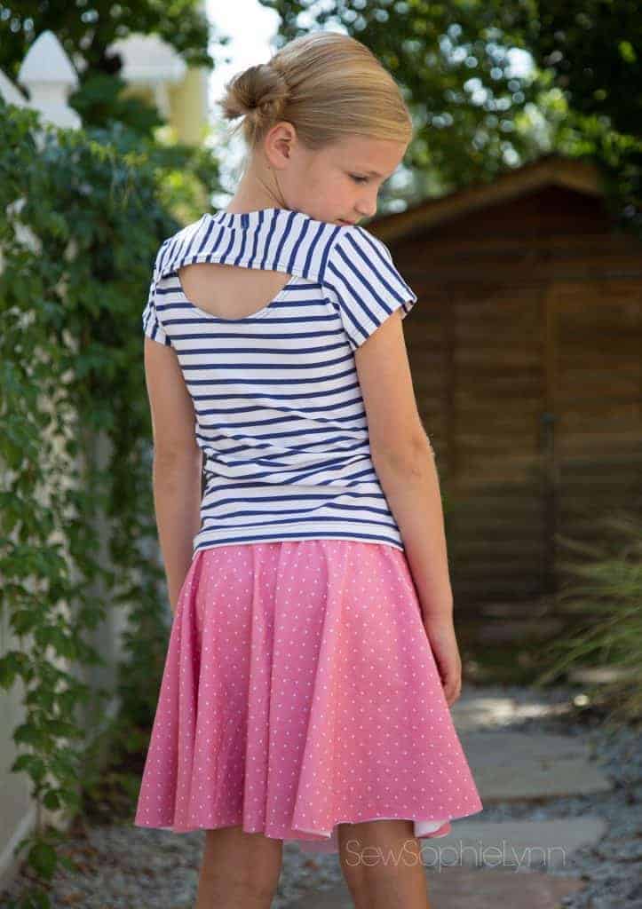 Girls Cartwheel Collection of sewing patterns for back to school by ...