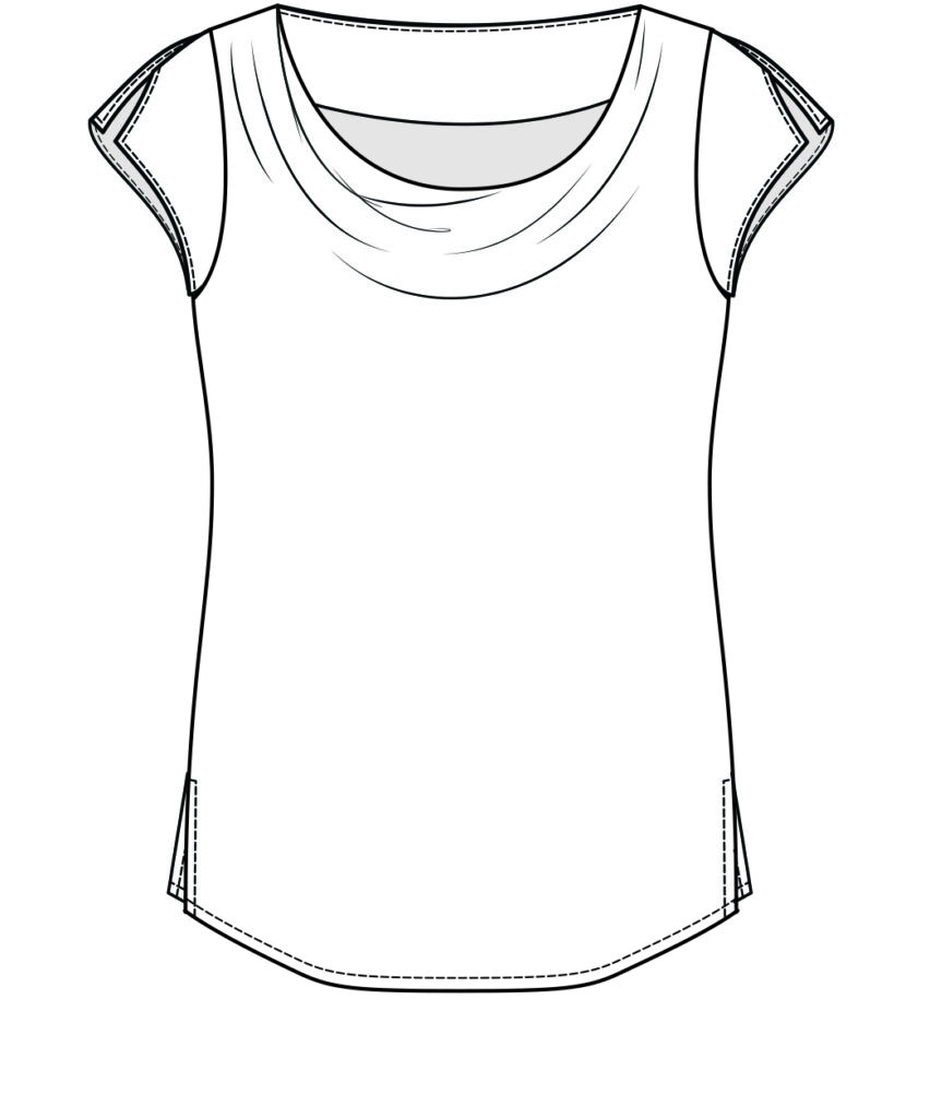 Understanding Drape Depth on Chorus Top and Dress - Love Notions Sewing ...