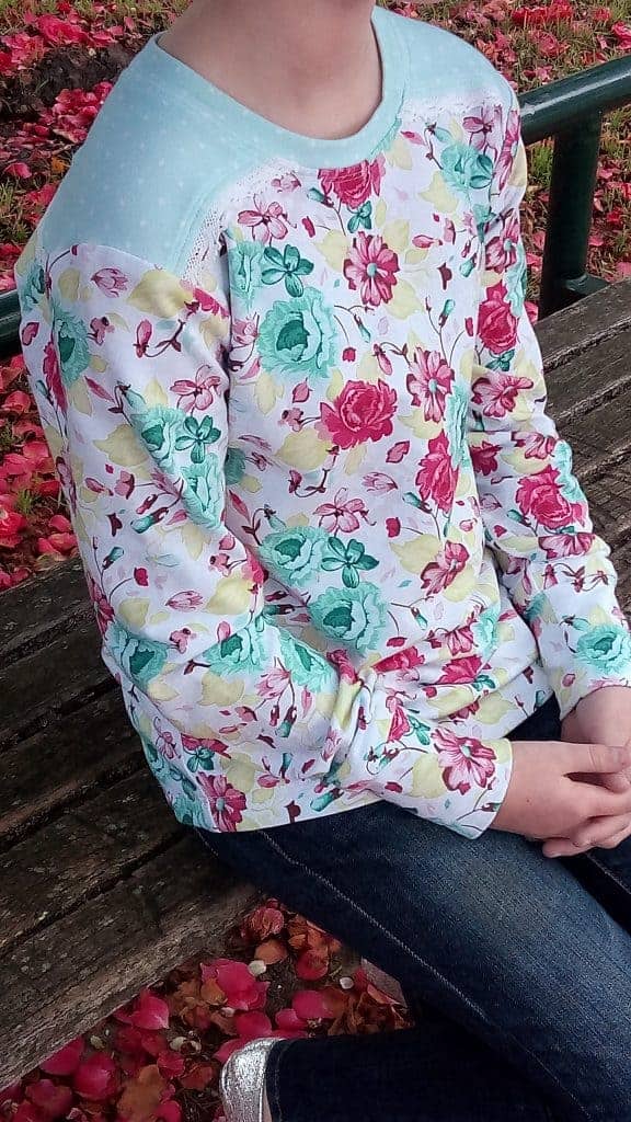Sloane Sweater for Girls - Love Notions Sewing Patterns