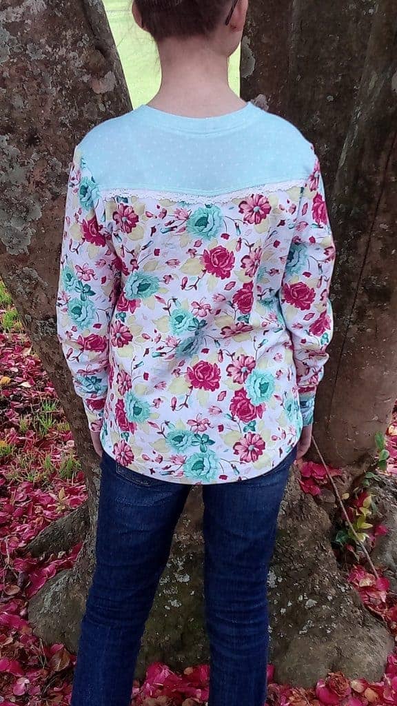 Sloane Sweater for Girls - Love Notions Sewing Patterns