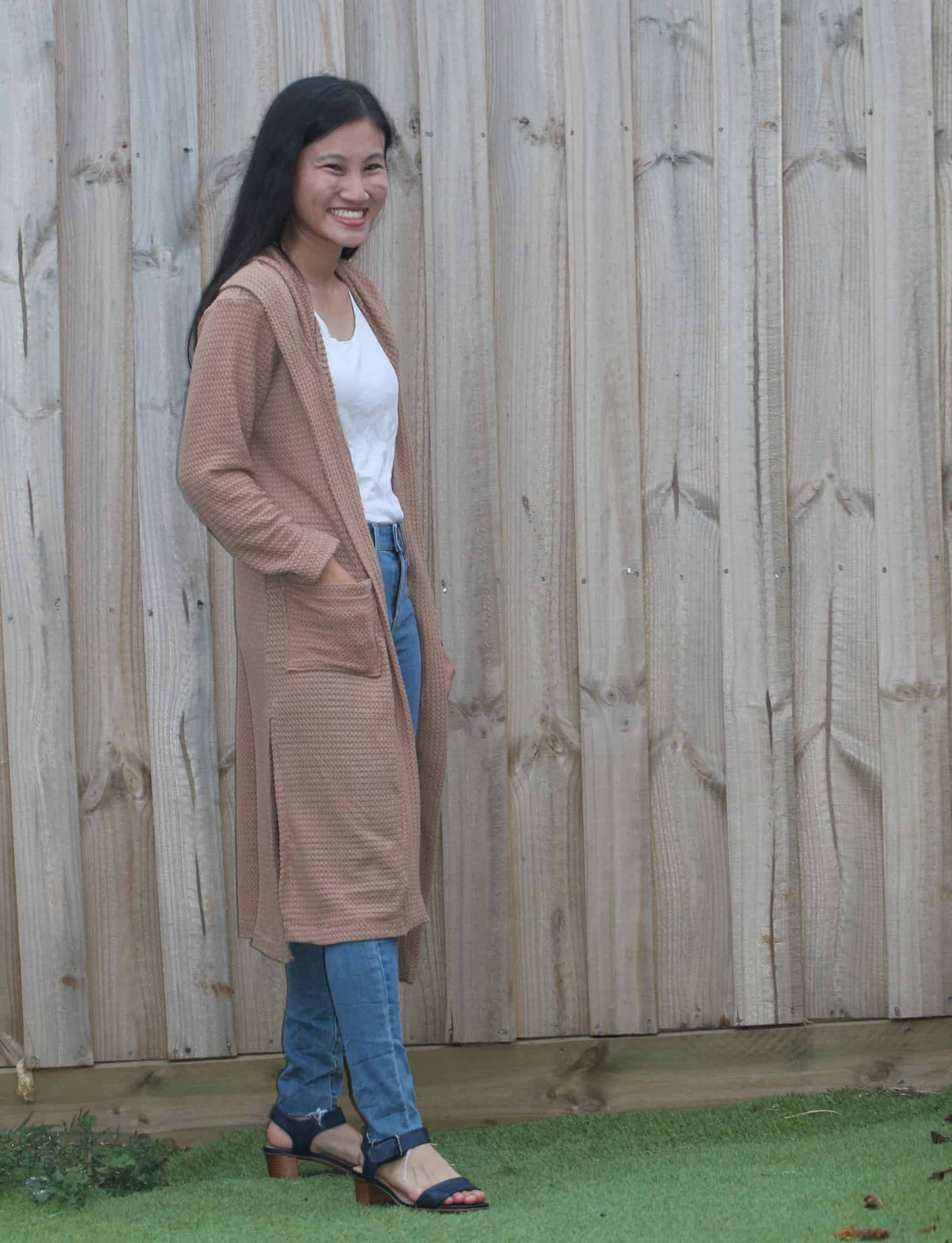 Ladies Boyfriend Cardigan - Love Notions Sewing Patterns