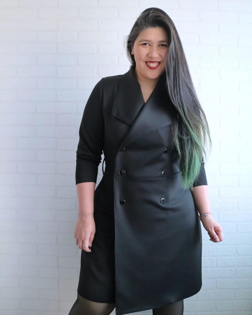 How to make a dress from Metra Blazer sewing pattern - Love Notions ...