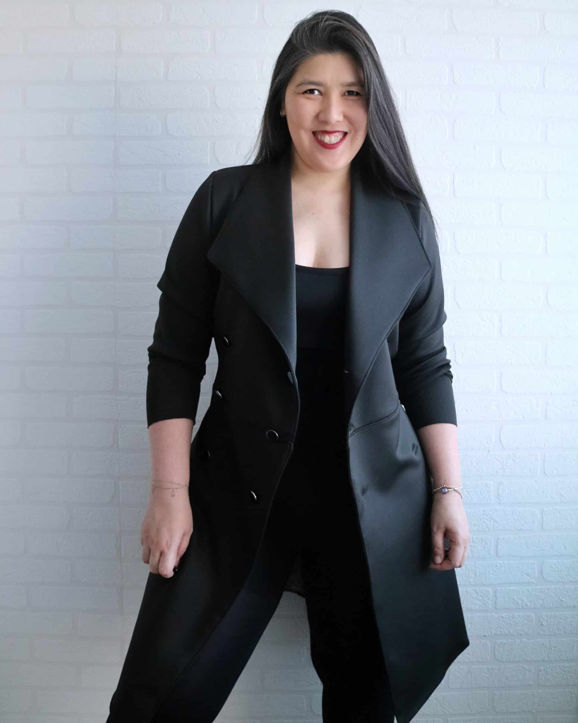 How to make a dress from Metra Blazer sewing pattern - Love Notions ...