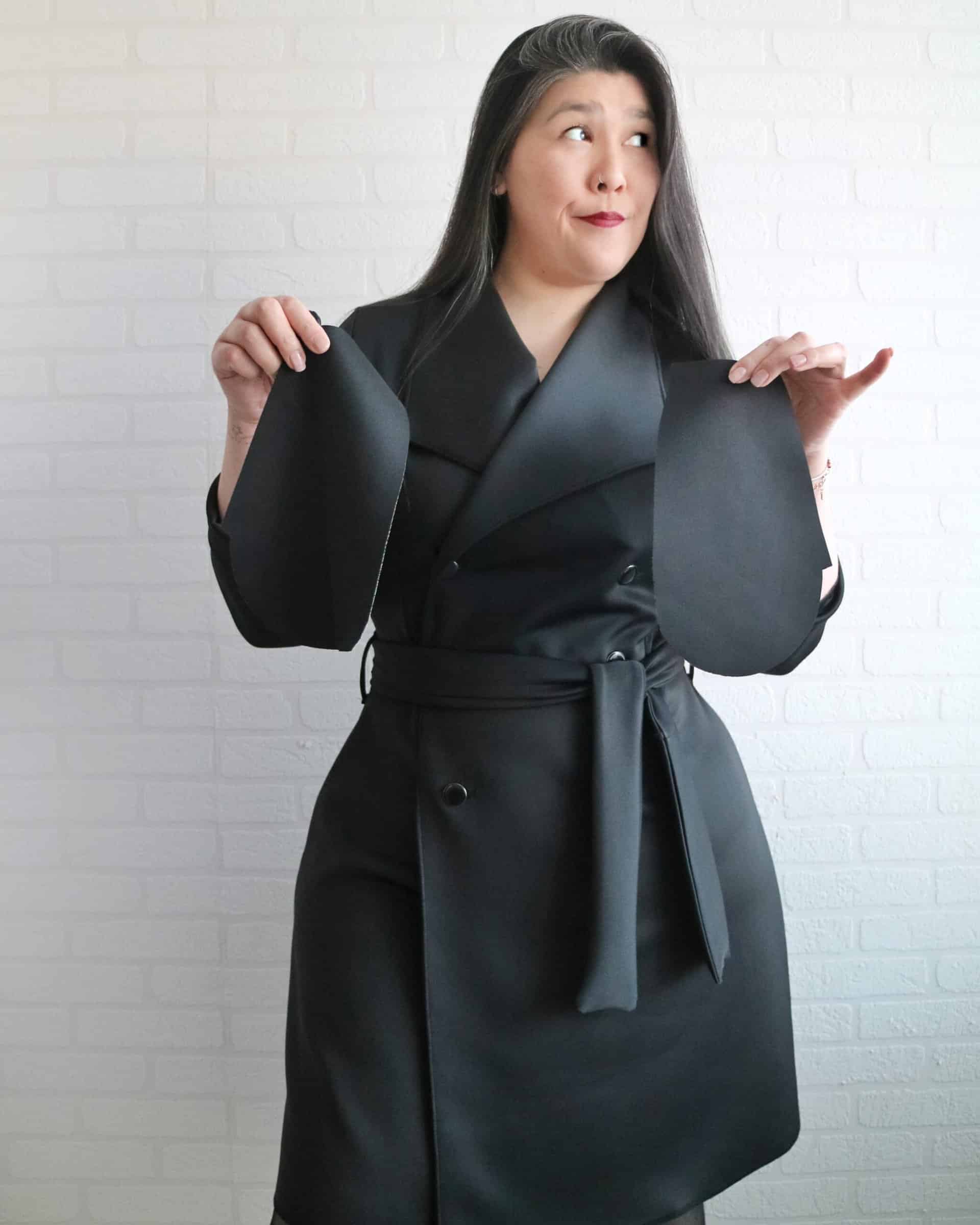 How to make a dress from Metra Blazer sewing pattern - Love Notions ...