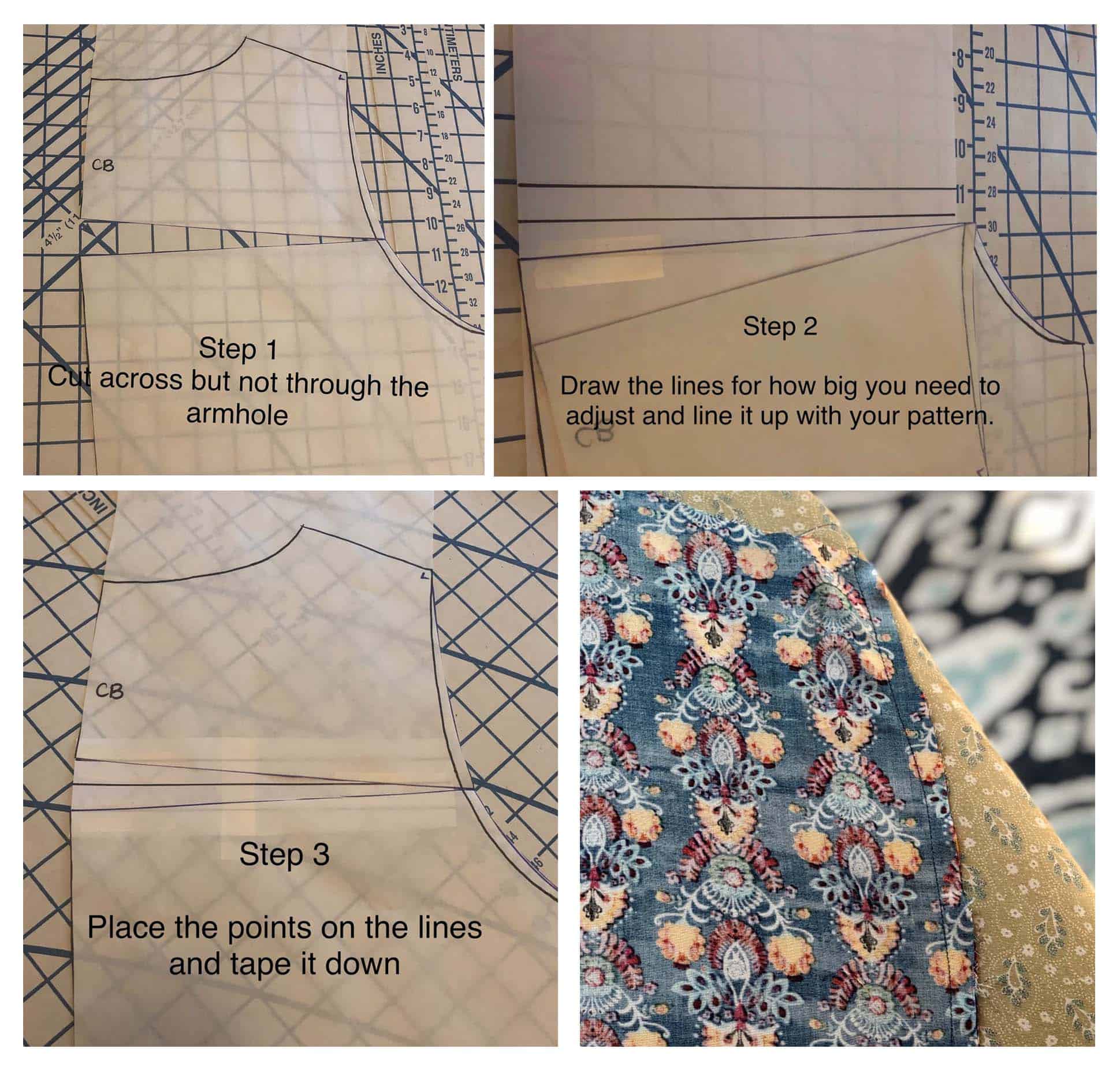Saving Cadence: Round Back Adjustment - Love Notions Sewing Patterns
