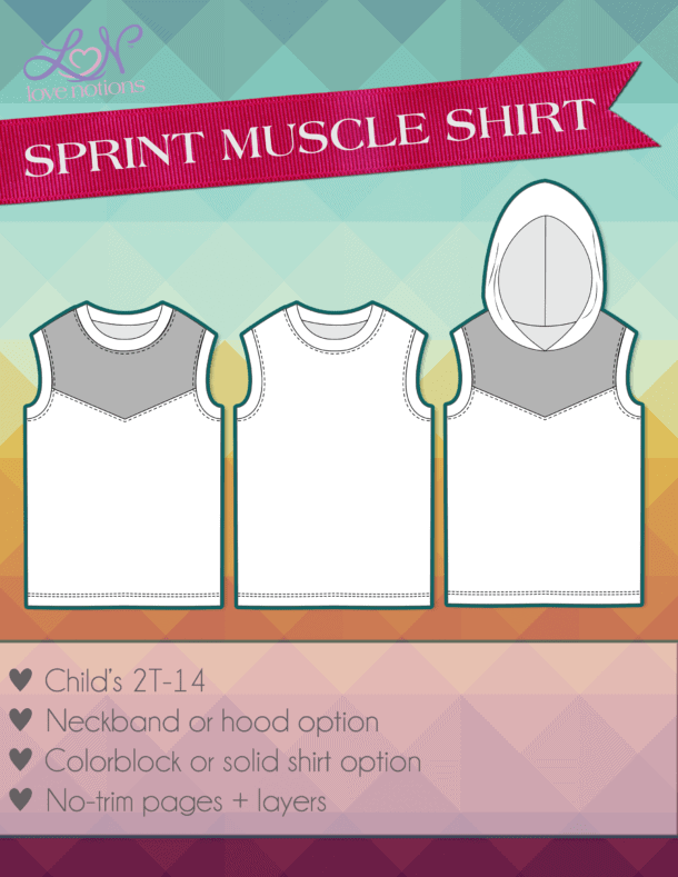 Easy ways to modify a tank pattern to get exactly what you want: Sprint ...