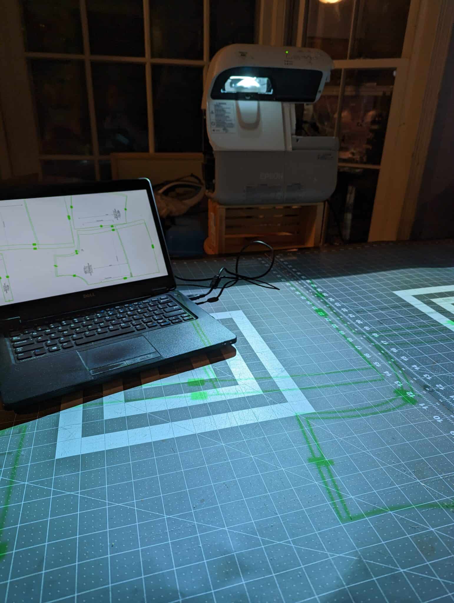 Projector Sewing: Making it work in the space you’ve got - Love Notions ...